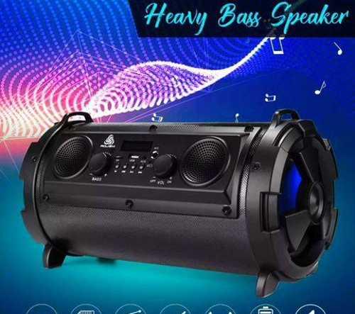 Портативная колонка бумбокс Rojem hbpc 1602 Black