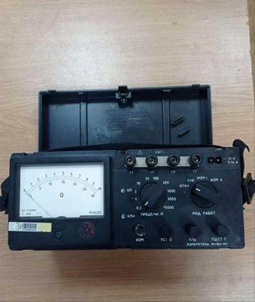 Измеритель сопротивления заземления Ф4103-М1