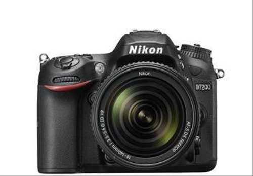 Цифровая фотокамера Nikon 7200D kit 18-105 VR