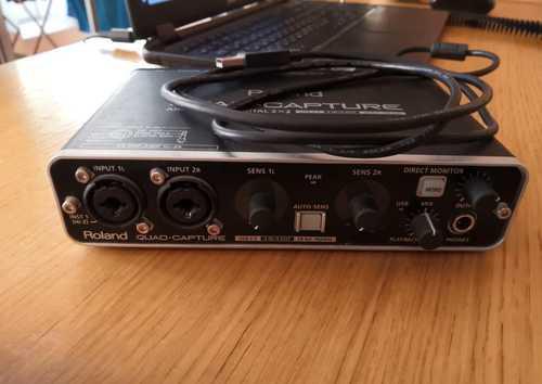 Звуковая карта roland quad-capture (UA-55)