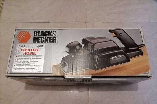 Рубанок black&decker BD750