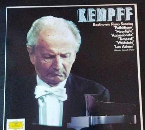 2LP Wilhelm Kempff - Beethoven Piano Sonatas Japan