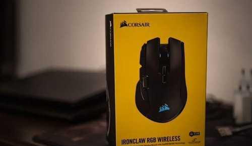 Игровая мышь Corsair Ironclaw rgb wireless