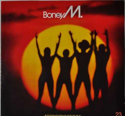 Boney M. "Boonoonoonoos" 1981 Lp + Poster