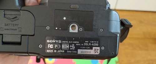 Фотоаппарат Sony a200