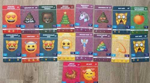 Карточки emoji из окея