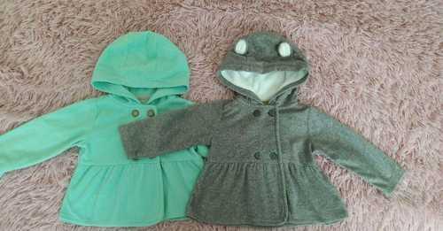 Флисовые кофты carter's 12М