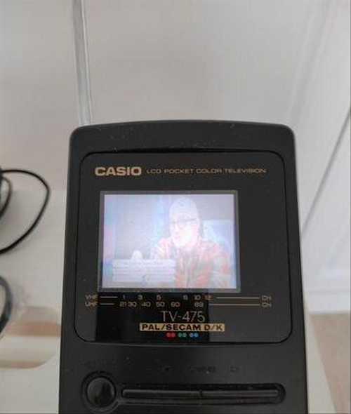 Casio TV-475W цветной LCD-телевизор в машину