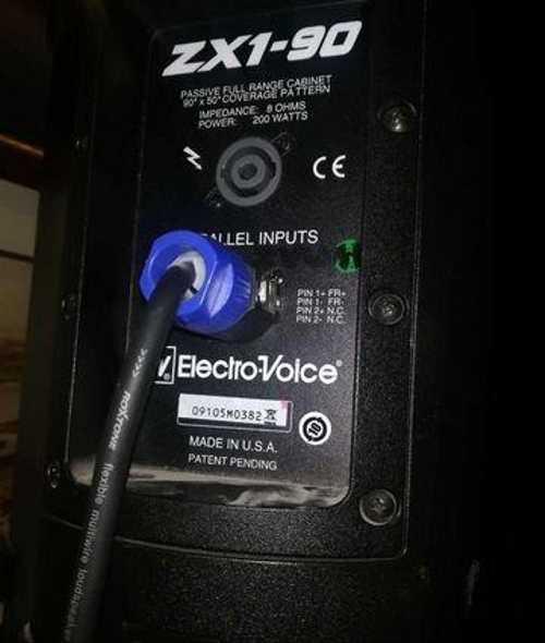 Electro voice zx1 sb 122 комплект пассивной акусти