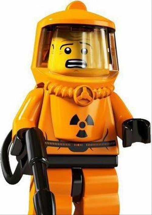 Hazmat guy lego минифигурки col061