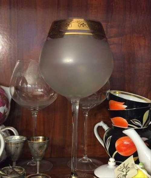 Цветное стекло. Посуда из стекла. СССР