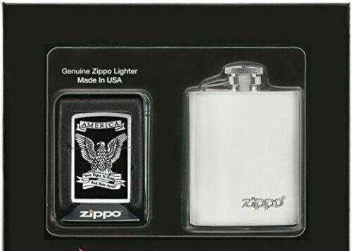 Подарочный набор Zippo - Зажигалка 28290 и фляжка