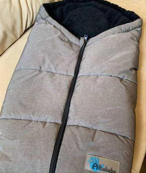 Теплый конверт Altabebe Alpin Pram & Car seat
