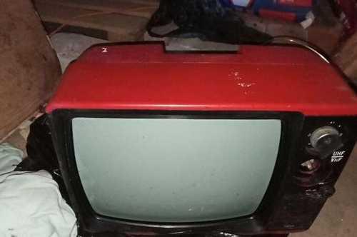 Телевизор ламповый чёрно-белый СССР