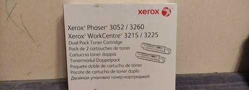 Двойная упаковка картриджей Xerox 106r02782