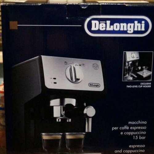 Рожковая кофеварка DeLonghi