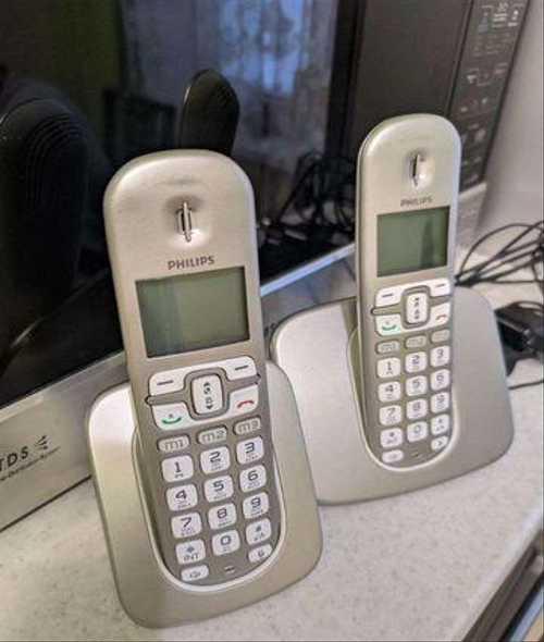 Телефон dect Phillips XL390