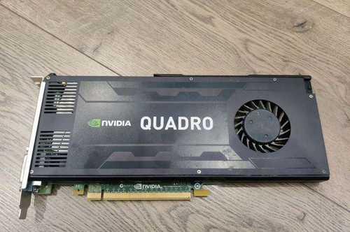 Видеокарта Nvidia Quadro K4000