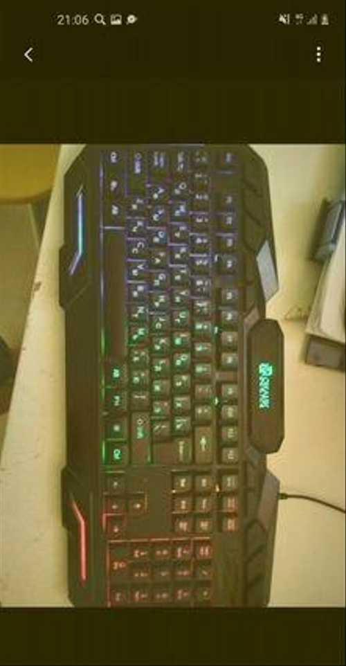 Мембранная Клавиатура Оклик Gaming g700