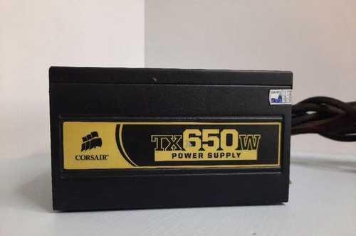 Блок питания 650W Corsair TX650W (cmpsu-650TX)