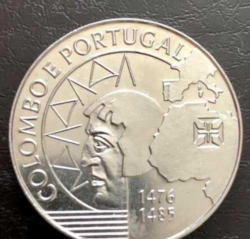 Продам монету Португалии 200 эскудо Колумб