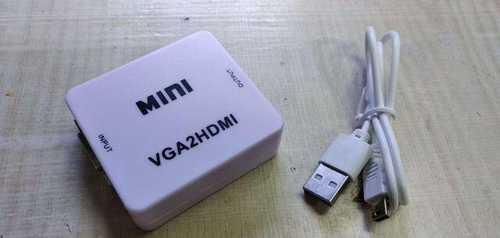 Переходник VGA на hdmi. конвертер сигнала видео