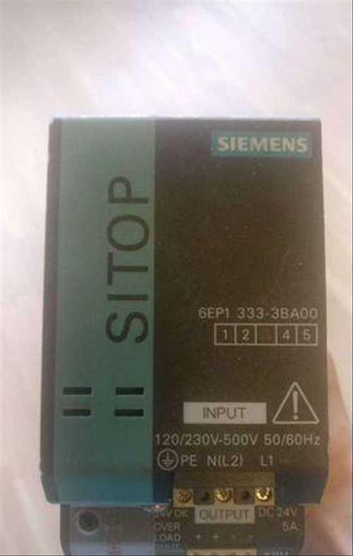 Блок питания Siemens sitop