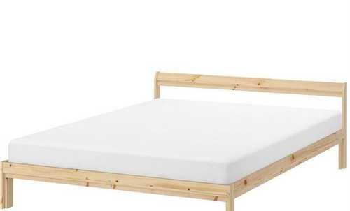 Двухспальная кровать(массив сосны) Икеа 160*200