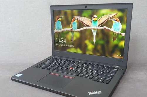 Легкий компактный сенсорный ThinkPad X270 i5 +NVMe