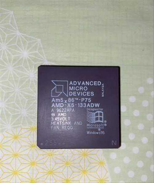 Процессор AMD-X5-133ADW Socket 3 Am5 x86