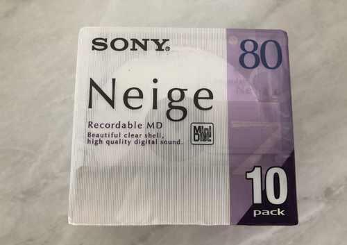 Запечатанные минидиски Sony 80