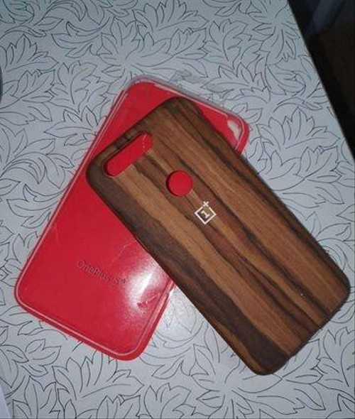 Оригинальный чехол OnePlus 5T (Дерево)