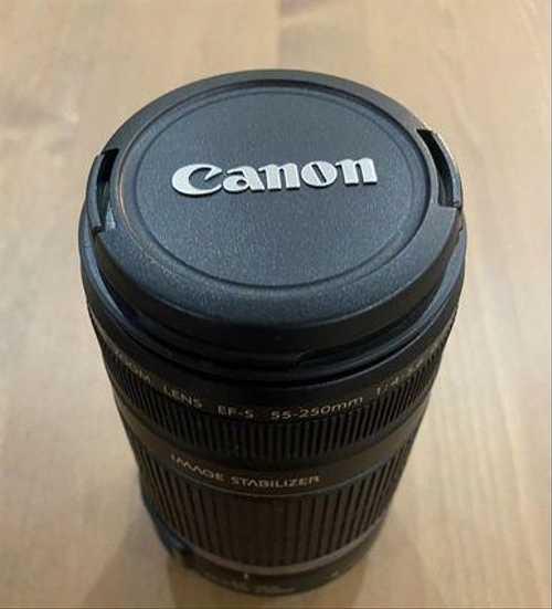 Объектив canon ef s 55 250mm