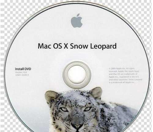 Загрузочные диски Mac OS X Snow Leopard