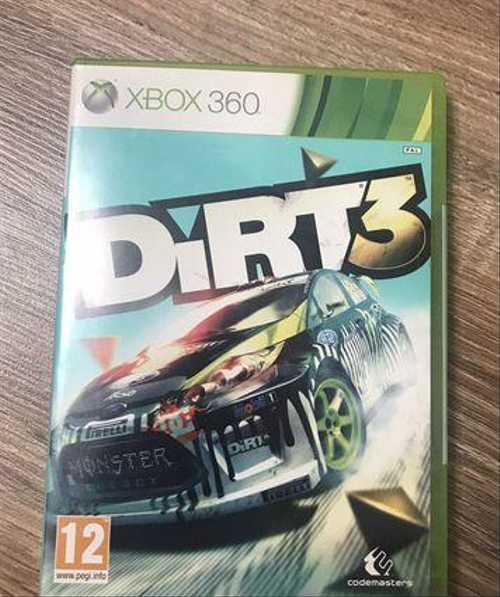 Игра dirt 3 xbox 360