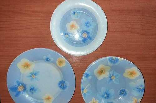 Набор столовой посуды luminarc Цветы тарелки 18 пр