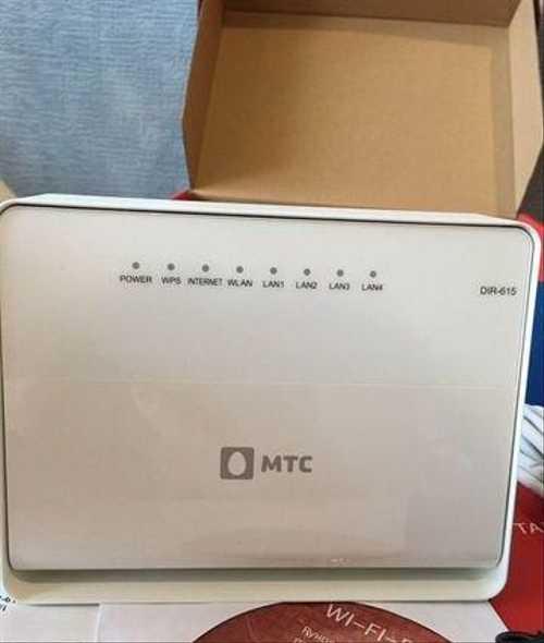 Wi-fi роутер и TV приставка МТС