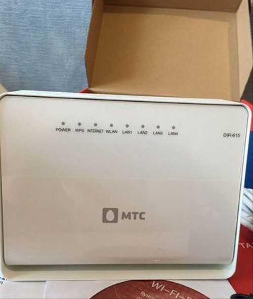 Wi-fi роутер и TV приставка МТС