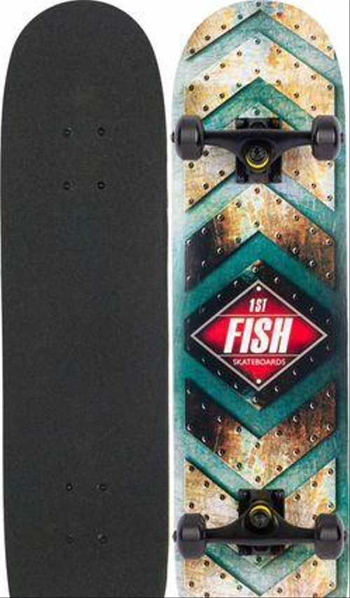 Скейтборд fish RAT look 32" Ros9