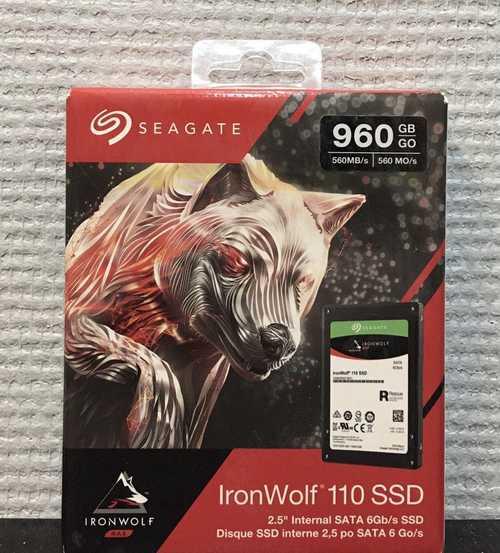 Твердотельный накопитель Seagate IronWolf 110 SSD