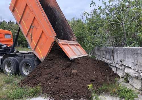Продается чернозем и речной песок