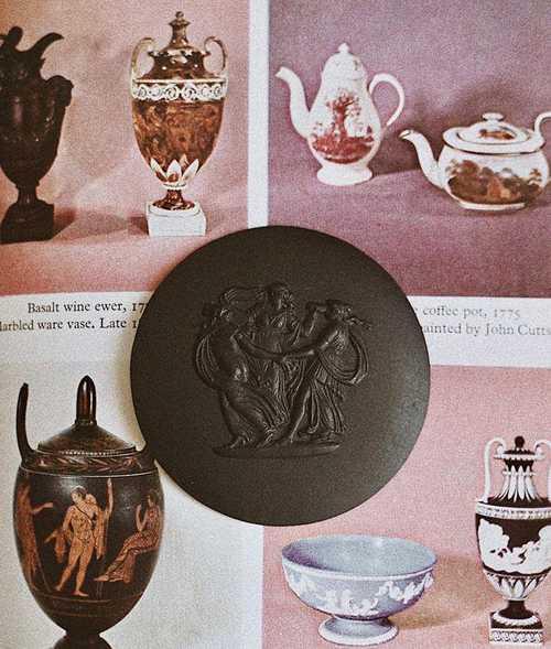 Wedgwood камея Богини Хариты, Англия, 1960 г