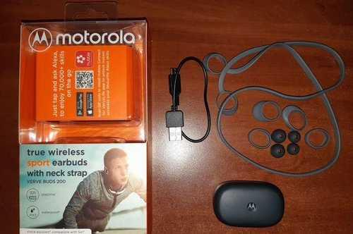 Беспроводные наушники Motorola Verve Buds 200