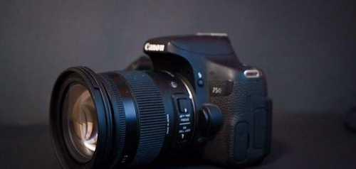 Canon 750D + объективы Canon, Sigma, Helios