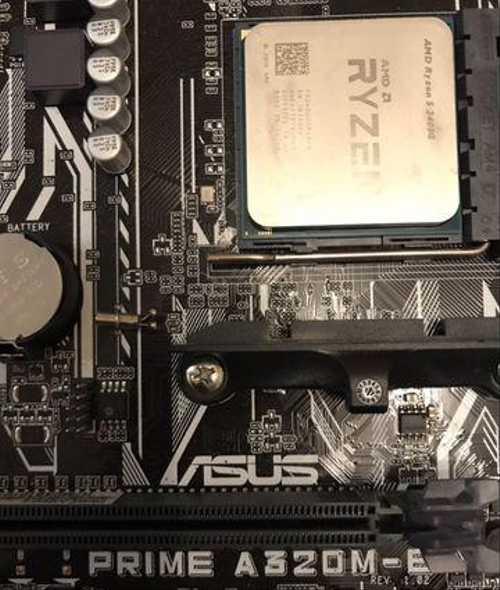 Asus prime a320m k нет изображения