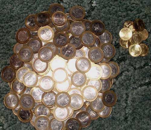 10 рублей. Др. города. Министерства. Регионы. Даты