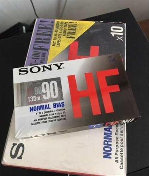 Кассеты аудио Sony HF 90