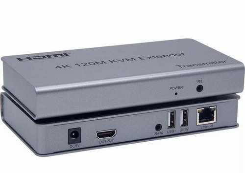 4K 120m KVM extender hdmi удлинитель по витой пар