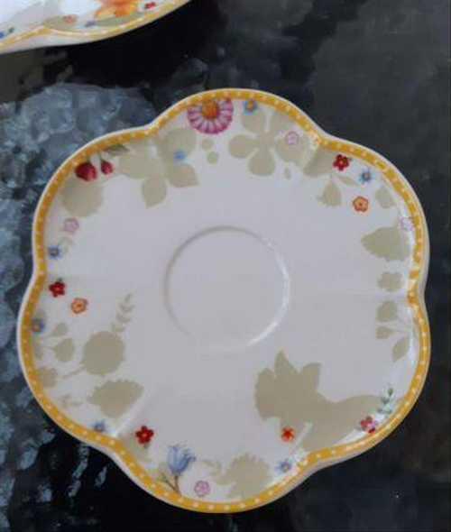 Villeroy&Boch. Блюдца Spring Awakenibg