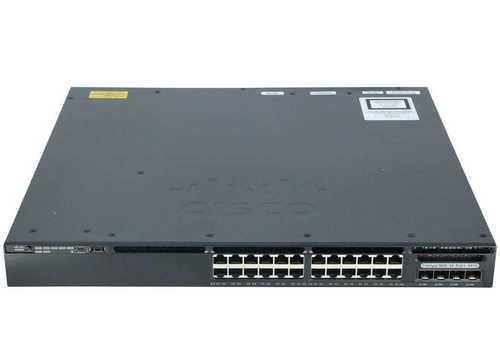 Коммутатор (свич) Cisco WS-C3650-24PS-S C ндс